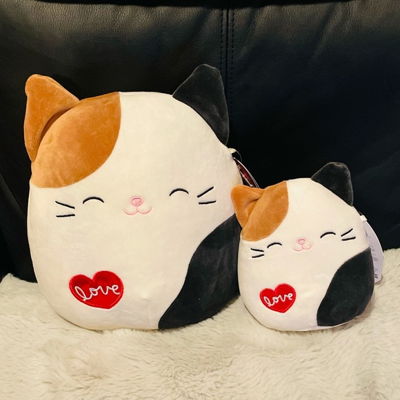 Kellytoy | Toys | Cam The Cat Valentines Squishmallow Bundle | Poshmark